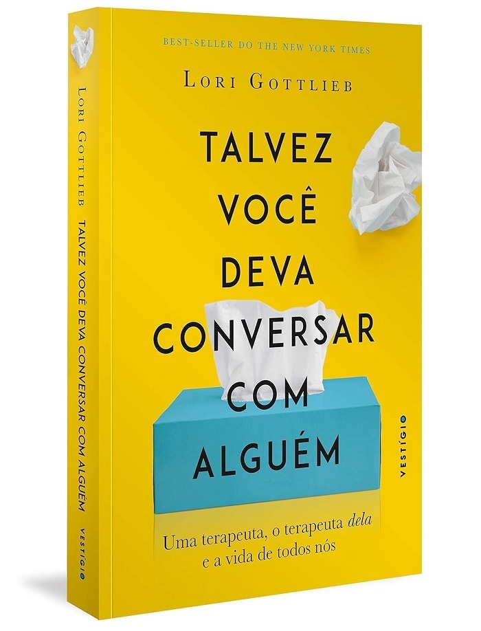 Livro Literatura Talvez Voçê Deva Conversar Com Alguém Editora Vestígio ...