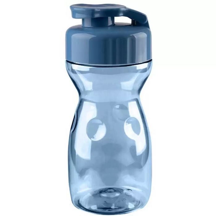 Garrafa Tiba Plástica Veneza Azul 350ml 103095 - Papelaria Criativa