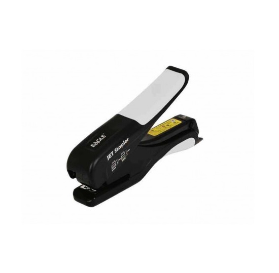 Grampeador Alicate S10061B Jet Stapler Preto 26/6 20 Folhas Eagle ...