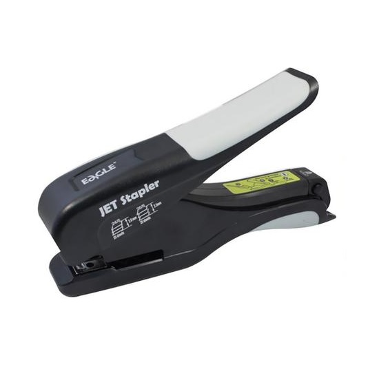 Grampeador Alicate S10061B Jet Stapler Preto 26/6 20 Folhas Eagle ...