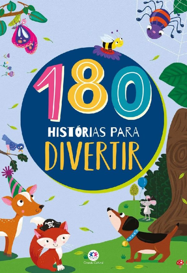 Livro Infantil 180 Histórias Para Divertir Ciranda Cultural - Papelaria ...
