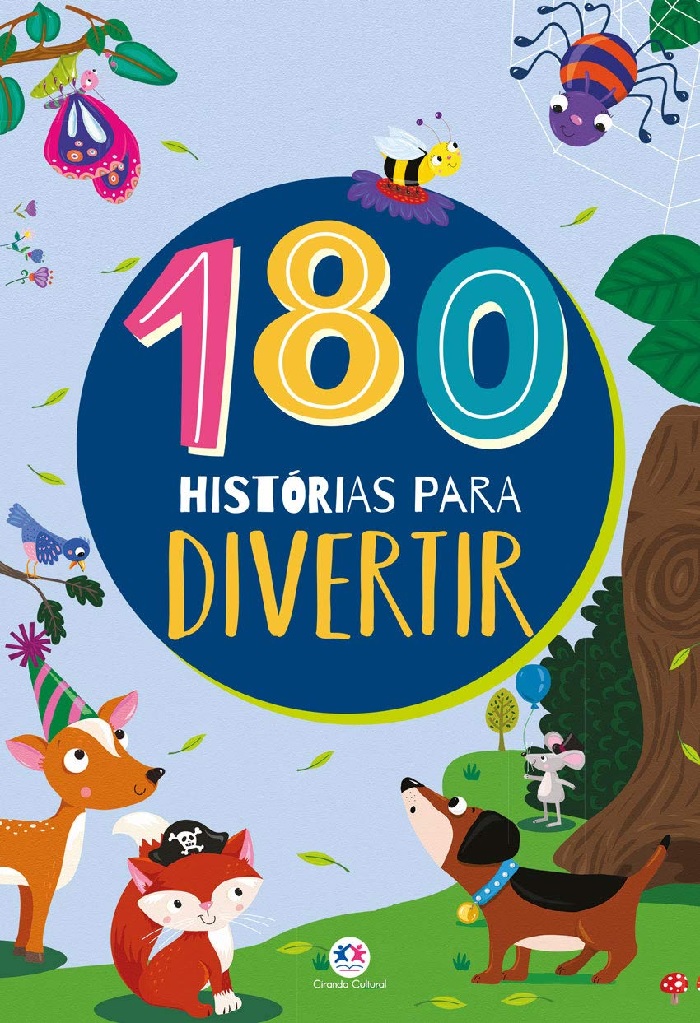 Livro Infantil 180 Histórias Para Divertir Ciranda Cultural - Papelaria ...