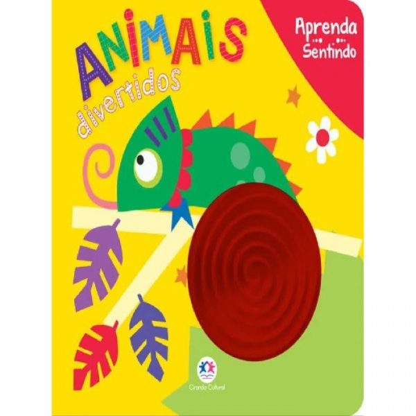 Livro Infantil Animais Divertidos Aprenda Sentindo Ciranda Cultural ...