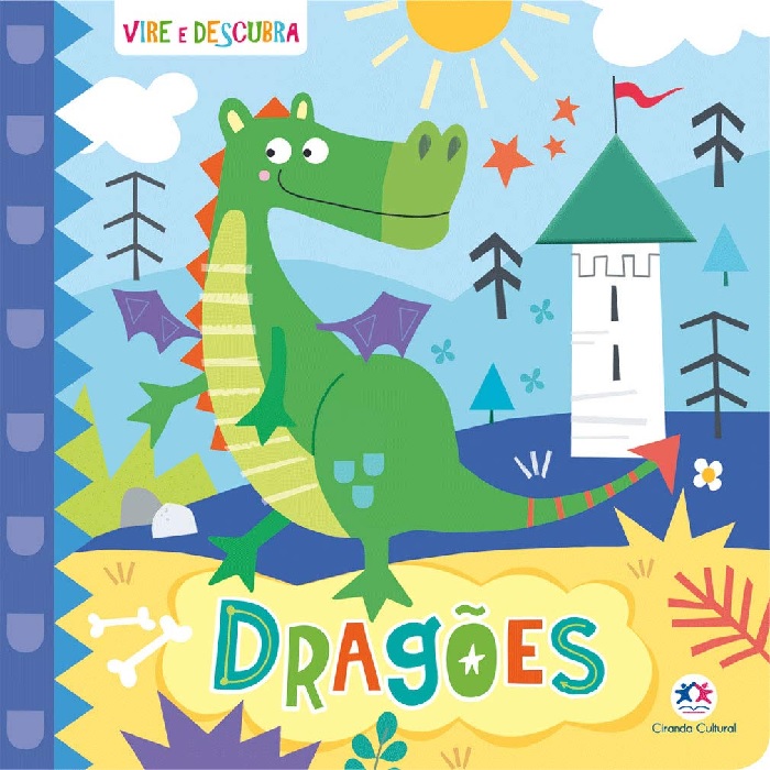 Livro Infantil Vire E Descubra Dragões Ciranda Cultural - Papelaria ...