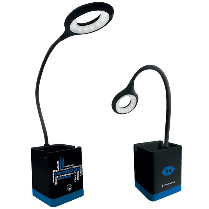 Luminária De Mesa Admistração Led USB Zona Criativa 10082377 ...