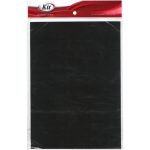 Placa Imantada A4 Preto Com Adesivo 21x30cm Kit 529713 - Papelaria Criativa