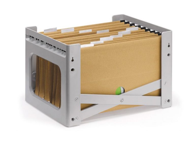 Suporte Pasta Suspensa Com 10 Pastas Waleu - Papelaria Criativa